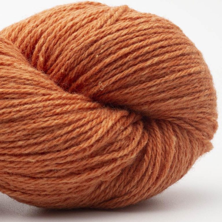 Bøge Design - Bio Balance GOTS cert. 55 % Uld og 45 % Bomuld - Orange 17